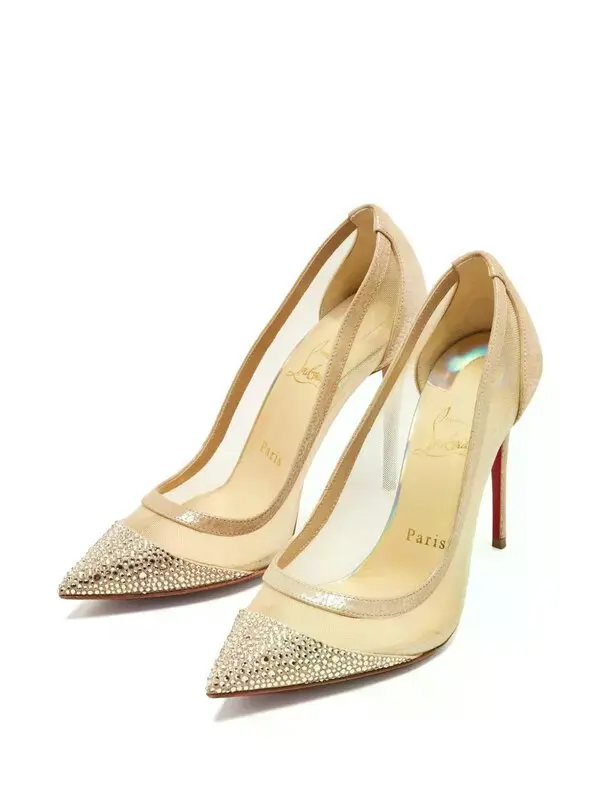 CHRISTIAN LOUBOUTIN Galativi Crystal-embellished Pumps