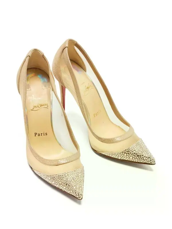 CHRISTIAN LOUBOUTIN Galativi Crystal-embellished Pumps