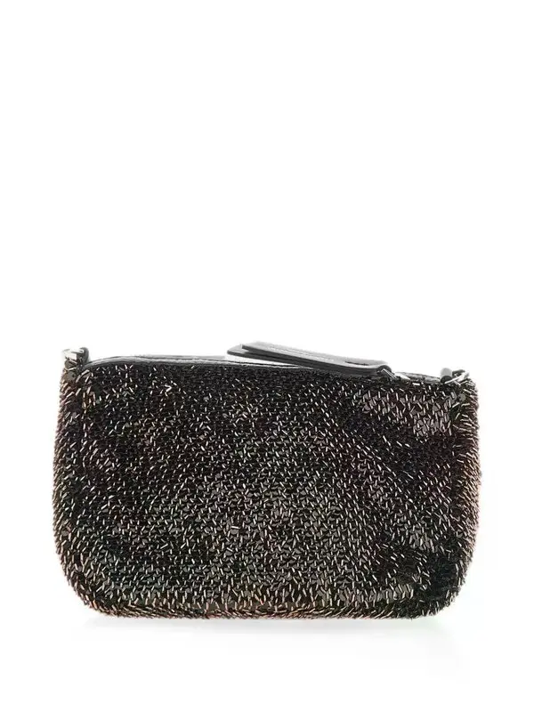GIANNI CHIARINI Nora Pouch Sequin-embellished Clutch Bag