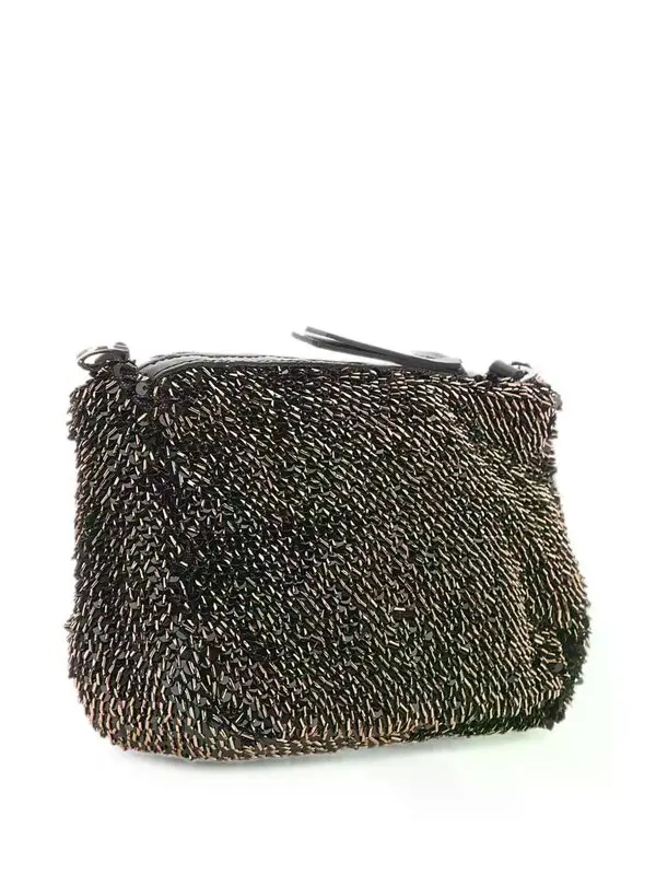 GIANNI CHIARINI Nora Pouch Sequin-embellished Clutch Bag