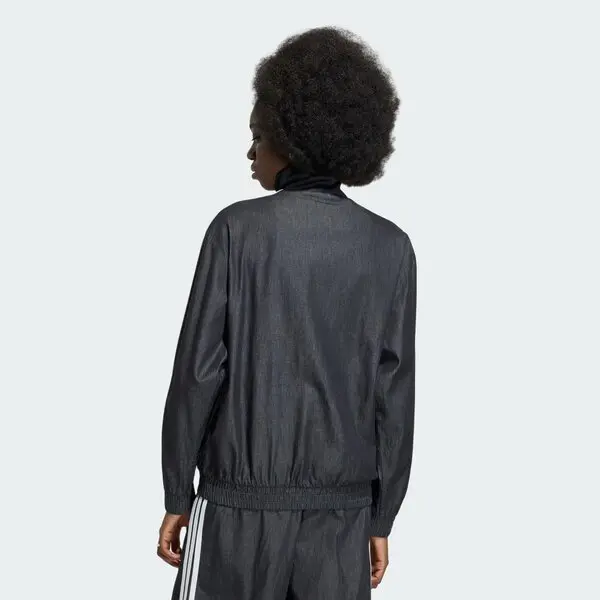 Adidas Originals Firebird Track Top - Medium Black Denim