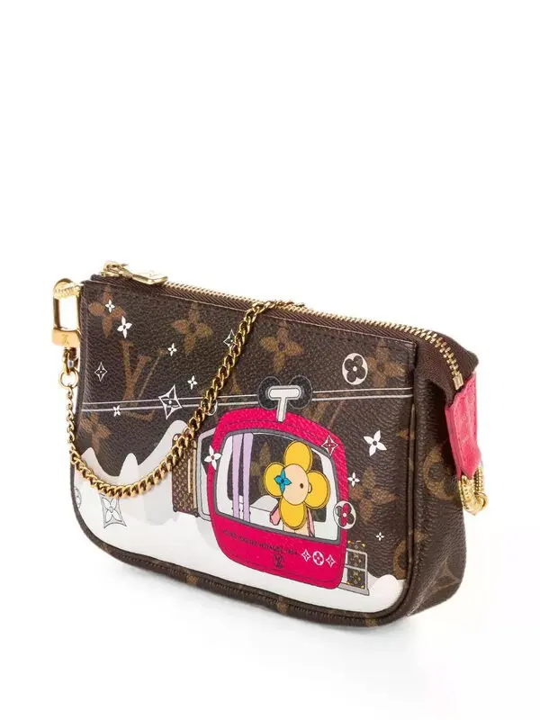 LOUIS VUITTON Mini 2019 Christmas Animation Shoulder Bag