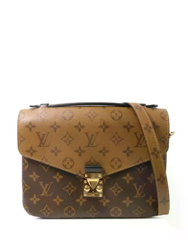 LOUIS VUITTON Pochette Metis Monogram Reverse Shoulder Bag - Neutrals