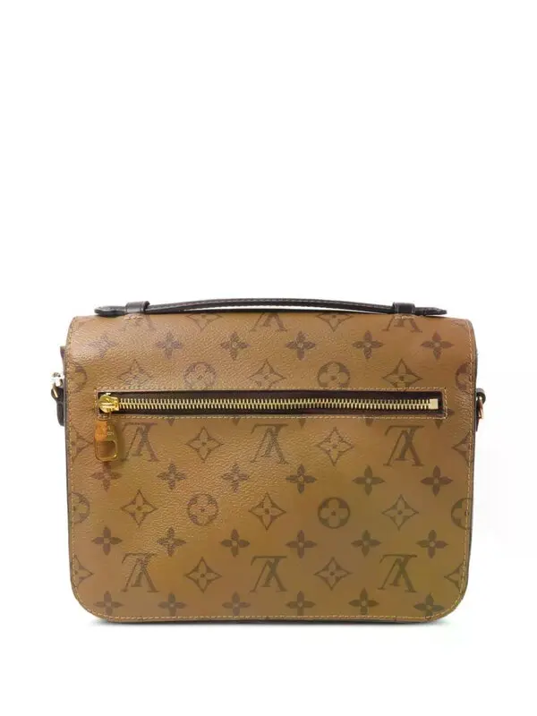 LOUIS VUITTON Pochette Metis Monogram Reverse Shoulder Bag - Neutrals