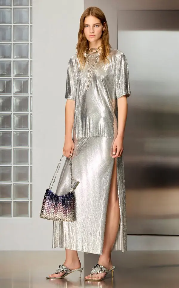 Rabanne 1969 Skyline Tie & Dye Shoulder Bag