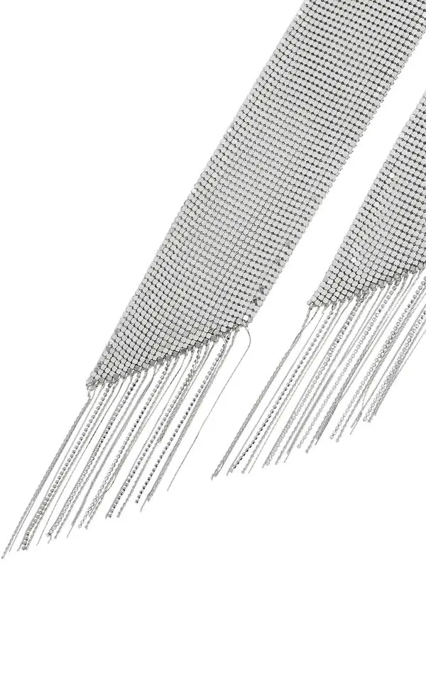 Rabanne Pixel Mesh Belt