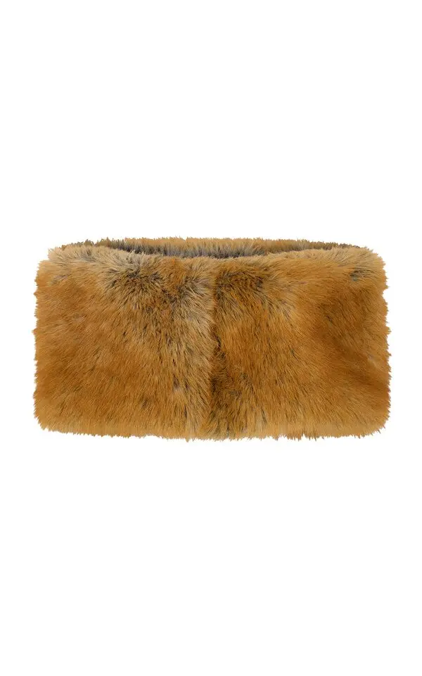 Rabanne Shoulder Stole - Brown