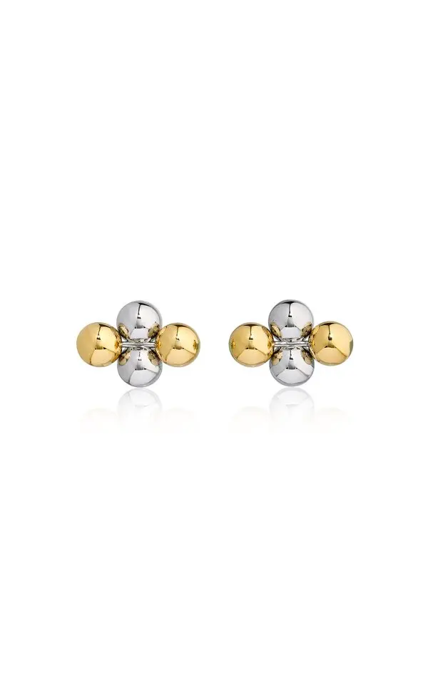 Rabanne Two Toned Earrings - Multi