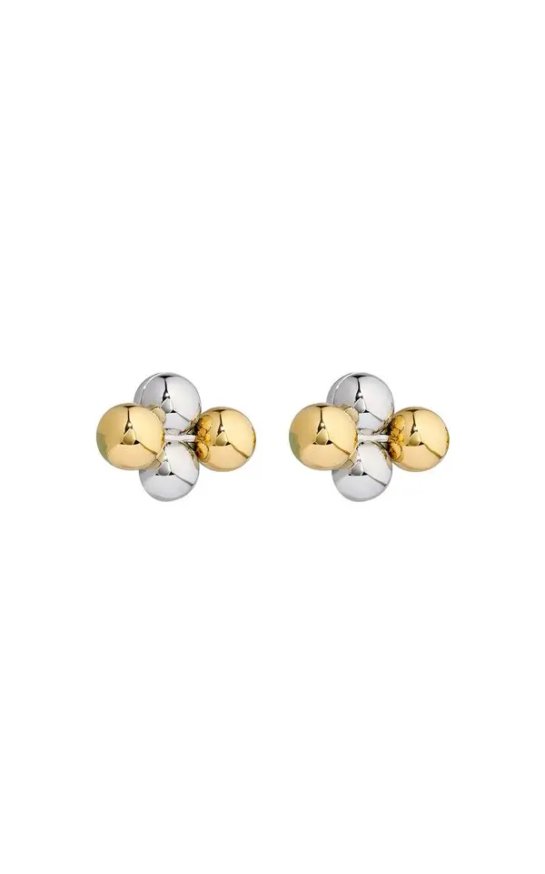 Rabanne Two Toned Earrings