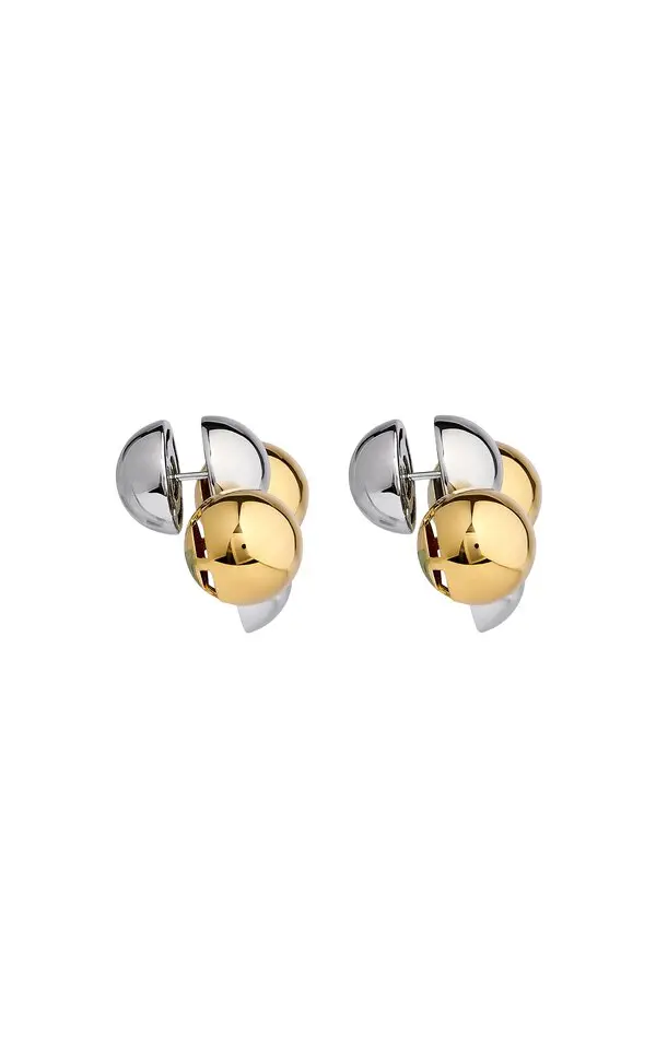 Rabanne Two Toned Earrings