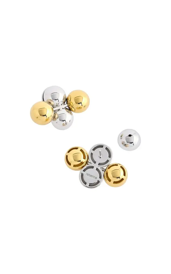 Rabanne Two Toned Earrings