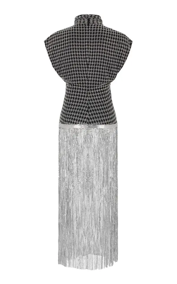 Rabanne Embellished Fringe Top