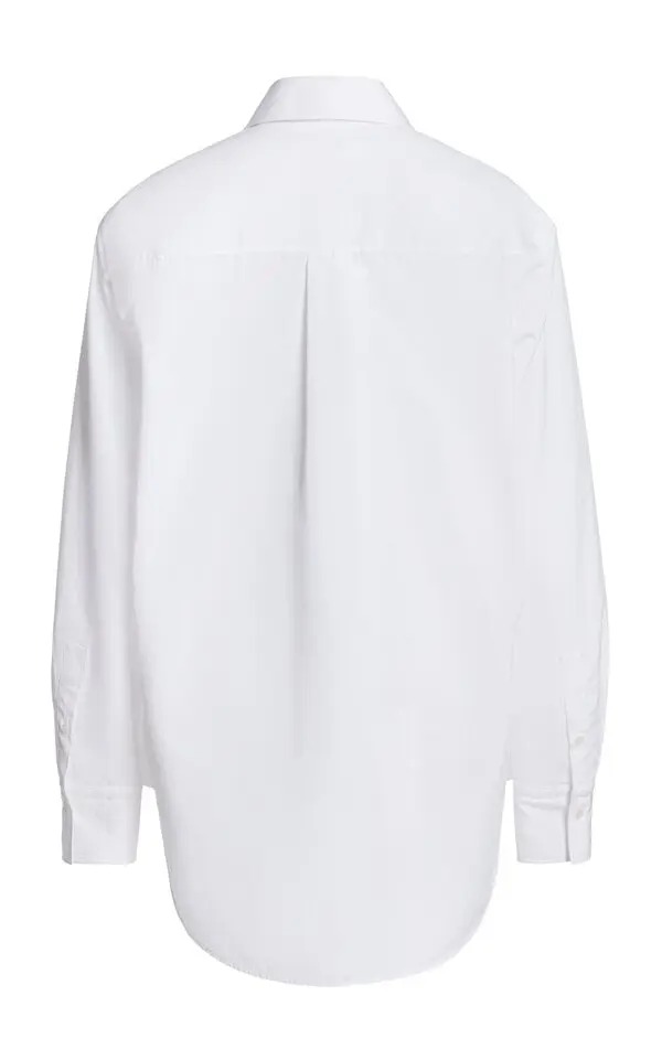Victoria Beckham Tuxedo Bib Cotton Shirt