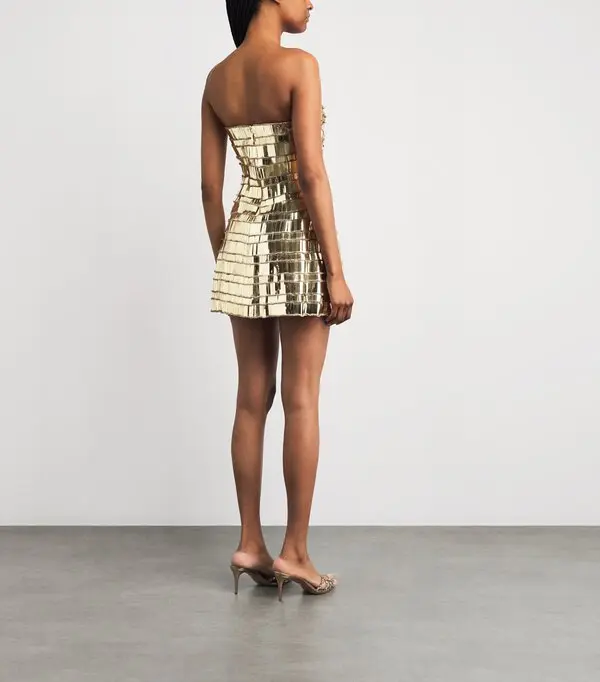 Rachel Gilbert Strapless Ariel Mini Dress