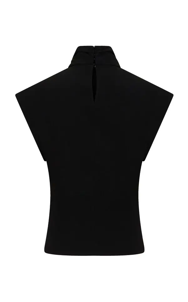 Rabanne Draped Sleeveless Top