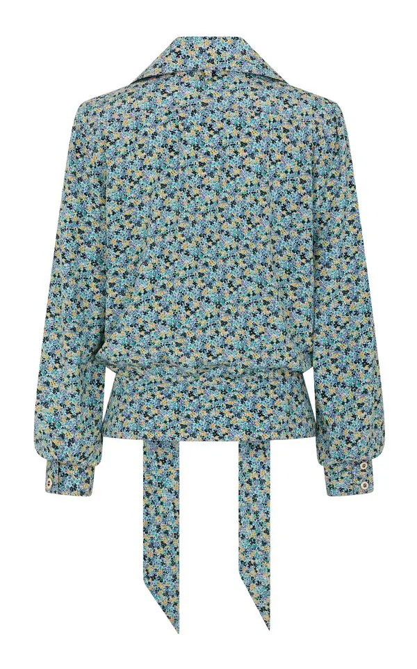 Rabanne Silk Pussy-bow Blouse