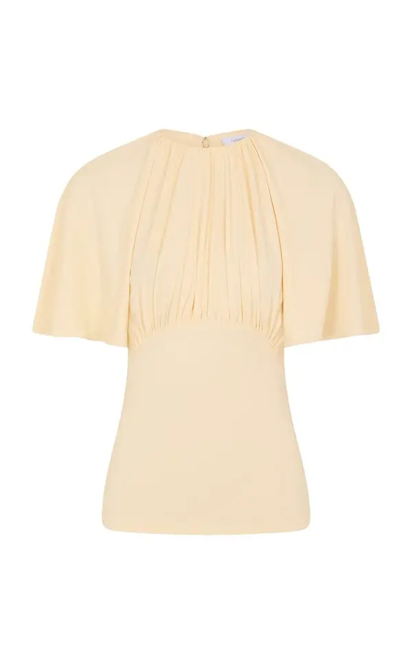 Rabanne Gathered Knit Top