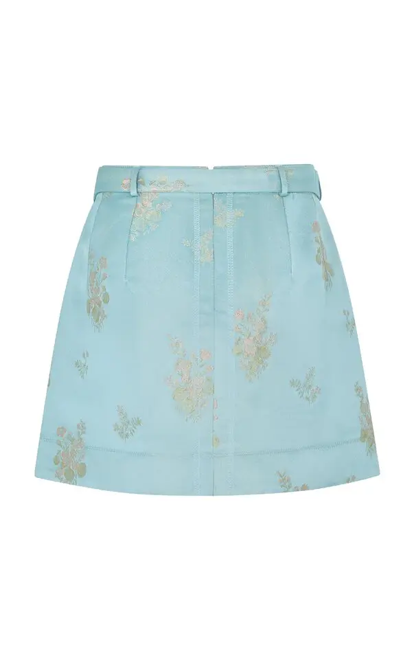 Rabanne Jacquard Mini Skirt