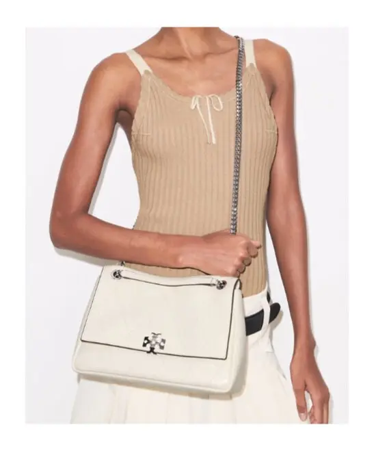 Tory Burch Charlie Quilted Shoulder Bag