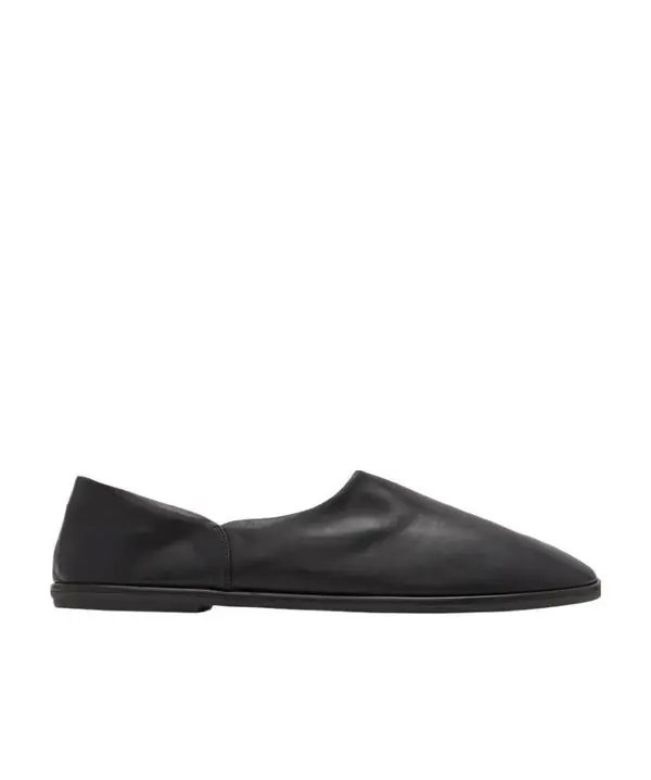 THE ROW Canal Slip-on Loafers - Black