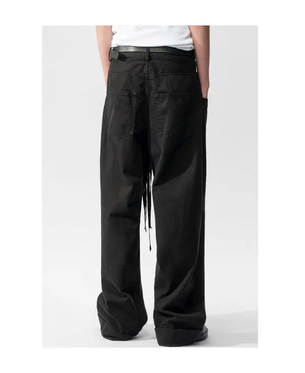ANN DEMEULEMEESTER Wide-leg Trousers - Black