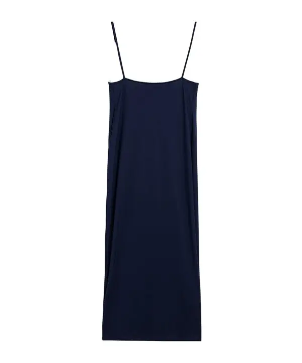 Miu Miu Stretch Jersey Midi Dress With Jacquard Logo