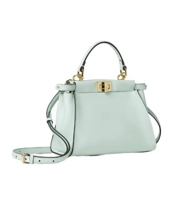 Fendi Peekaboo Leather Shoulder Bag