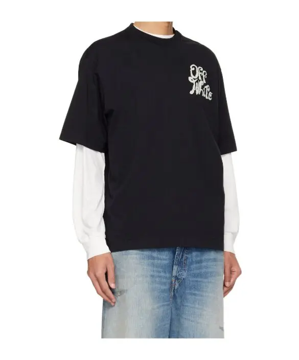 Off-White Logo-print Short-sleeve T-shirt