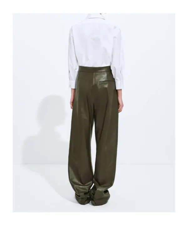 Bottega Veneta Shiny Leather Pants