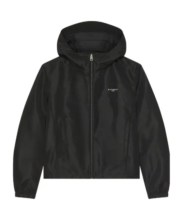 Givenchy Windbreaker In Polyfaille With Archive Print