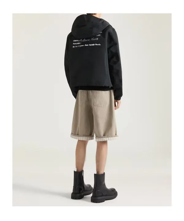 Givenchy Windbreaker In Polyfaille With Archive Print