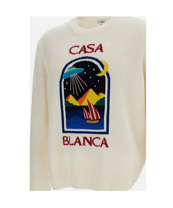 Casablanca Long-sleeved Sweater