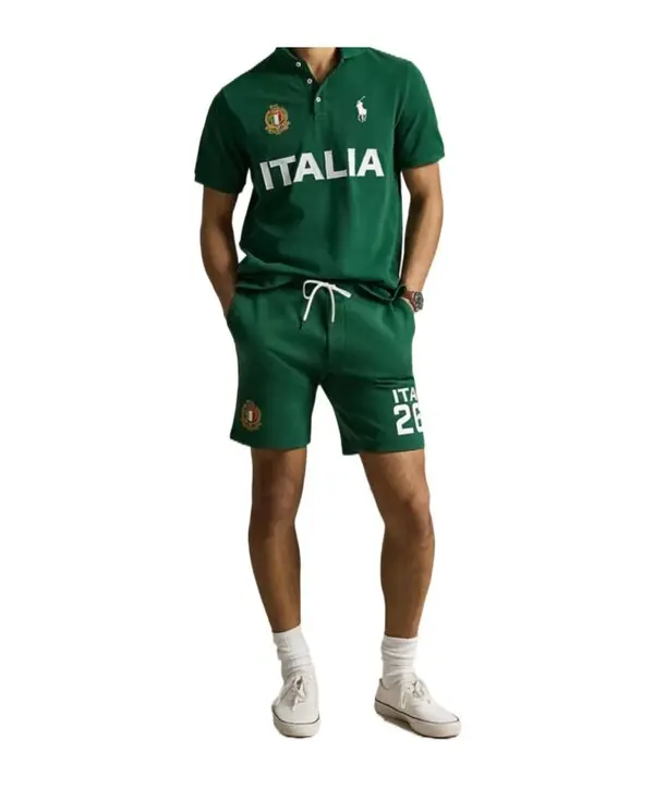 Polo Ralph Lauren Classic Fit Italy Polo Shirt - Green
