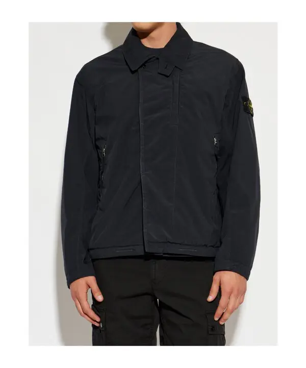 Stone Island Long-sleeved Zip-up Jacket