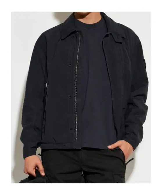 Stone Island Long-sleeved Zip-up Jacket
