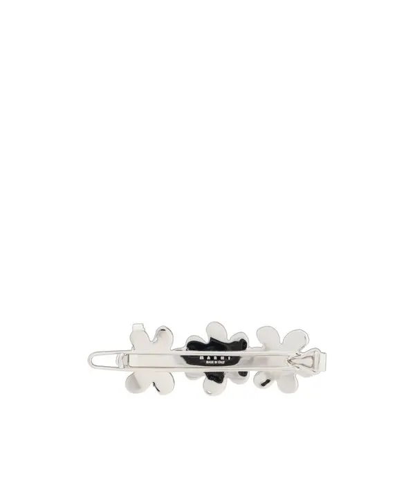Marni Floral Embellished Hair Clip