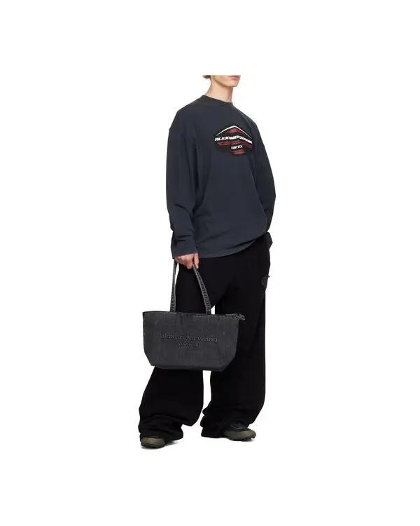 Alexander Wang Debossed Logo Tote - Ash