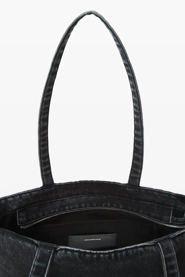 Alexander Wang Debossed Logo Tote - Ash