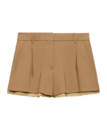 Marni Wool Shorts With Exposed Lining