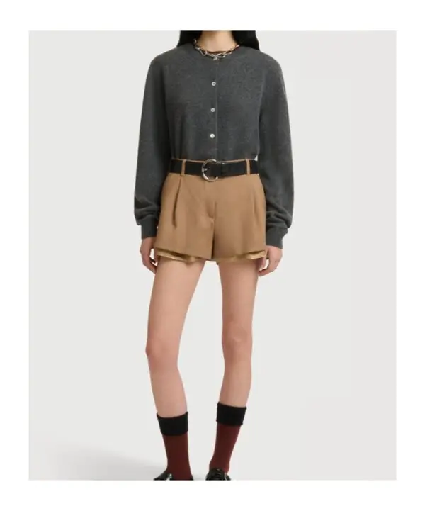 Marni Wool Shorts With Exposed Lining