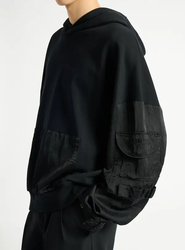 Balmain Vintage Utility Hoodie
