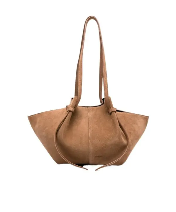 Yuzefi Logo Tote Bag - Brown