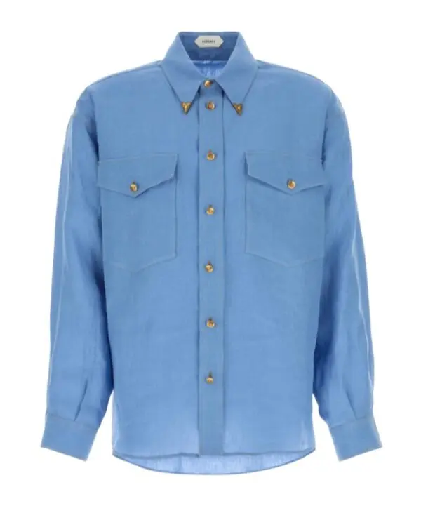 Versace Linen Relaxed Shirt