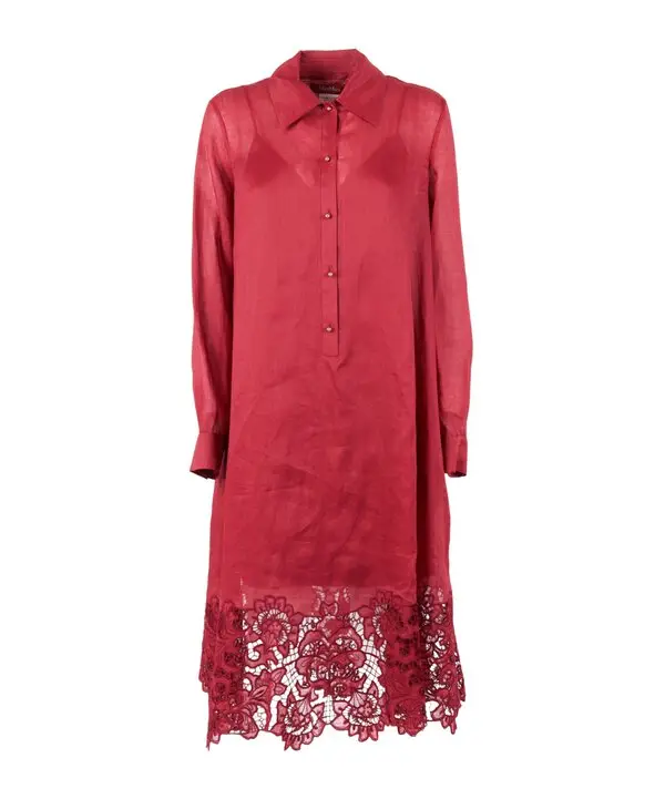 Max Mara Embroidery Shirt Dress