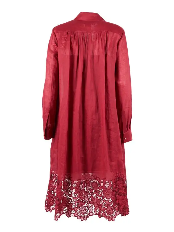 Max Mara Embroidery Shirt Dress