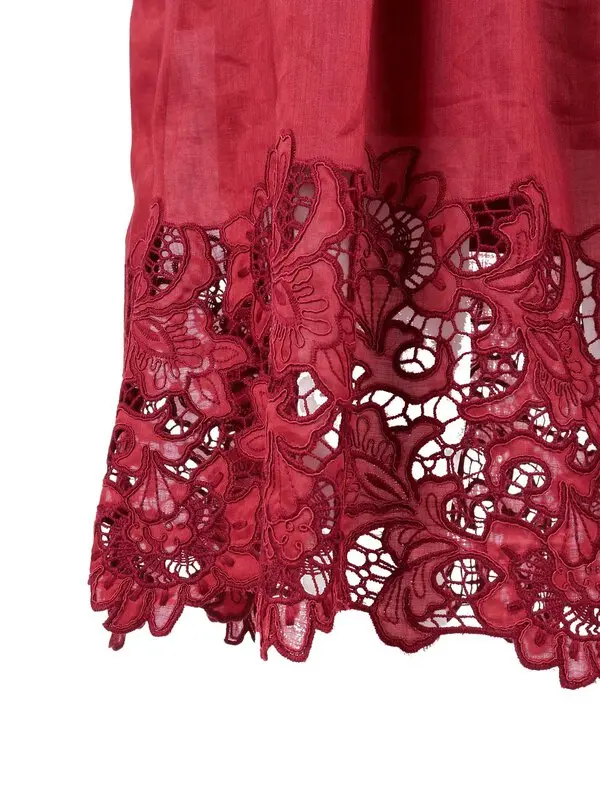 Max Mara Embroidery Shirt Dress