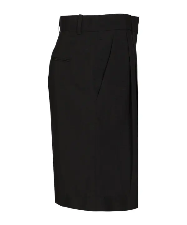 Khaite Belt Loop Shorts