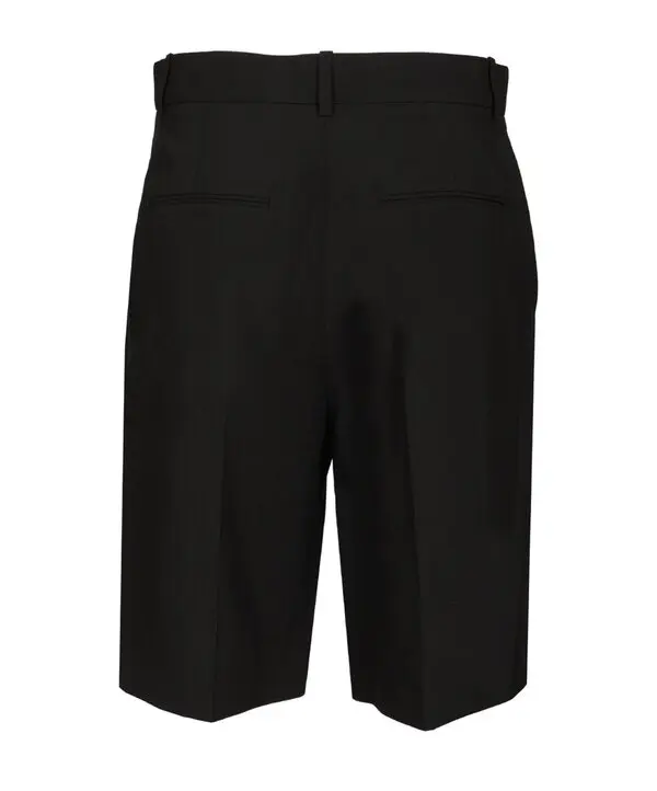 Khaite Belt Loop Shorts