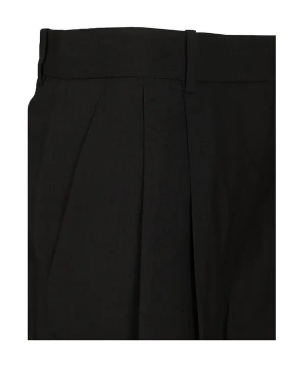 Khaite Belt Loop Shorts