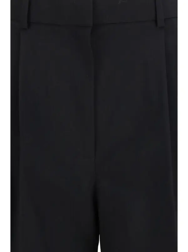 Khaite Auggie Tailored Shorts - Black